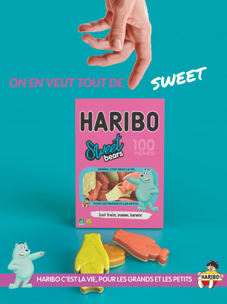 Projet Haribo - Mr Sam Design- Haribo - Projet de branding 360°